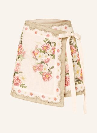 Agua Bendita Agua By Agua Bendita Wickelrock Luna Mit Leinen weiss