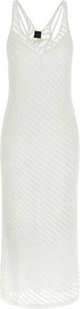 Pinko Pinko, Femme, Robes, Blanc, Taille: 38 FR Robe Miraggio