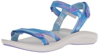 Columbia Womens Big Water Sport Sandal, blue sky, white, 11 Regular US