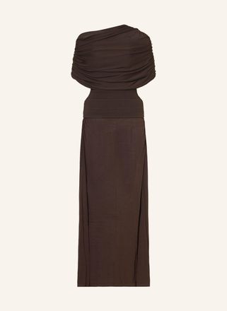 ARAKII Arakii Set: Strickkleid Und Strickshirt braun