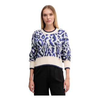 Gaud&igrave; Jacquard Pullover - - Knitwear - Damen - Mehrfarbig - XL