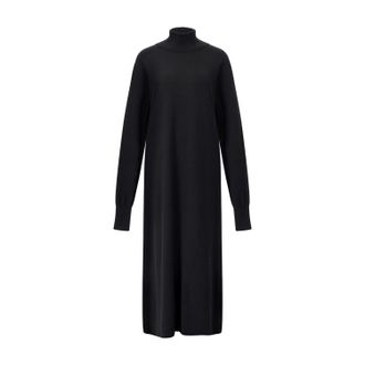 Jil Sander Strickkleid mit Rollkragen