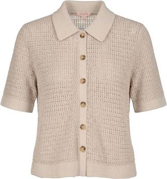Katestorm Damen Strickjacke aus Baumwollmix