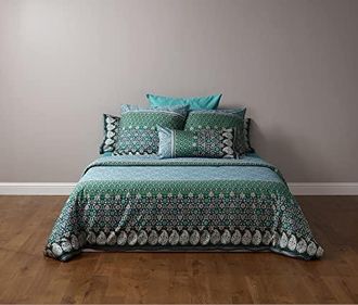 Bassetti LAGLIO Bettw&auml;sche, Baumwolle, Gr&uuml;n, 140 x 200 cm