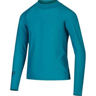 Speedo Kinder Top ESS LOGO LS RASH TOP JU GREEN/BLACK