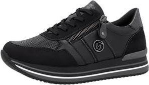 Remonte Baskets Basses D1327 pour Femme - Noir - Pointure 37 EU, Noir, 37 EU