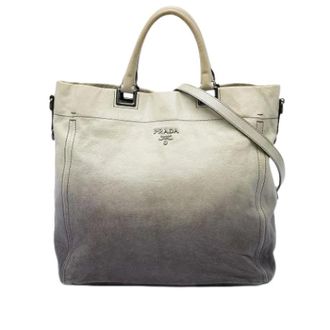 Prada Pre-owned Vintage Satchel - Femme - Pre-owned - Beige - Taille: ONE Size
