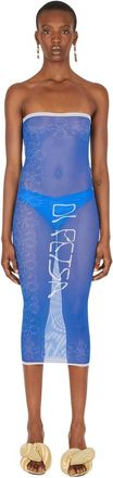 Di Petsa DI Petsa, Femme, Robes, Bleu, Taille: 40 FR Sweet Nectar Tube Dress