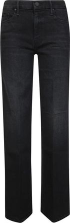 Mother Femme, Jeans, Noir, Taille: W30 The Roller Sneak Wide Leg