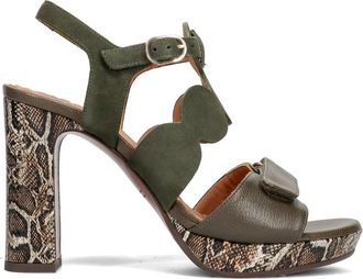 Chie Mihara Femme, Chaussures, Vert, Taille: 40 EU Caliga Sandal