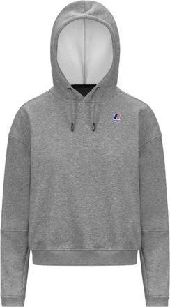 K-Way Femme, Sweatshirts et sweats &agrave; capuche, Gris, Taille: 38 FR Ninette Brushed PC Sweat &agrave; capuche