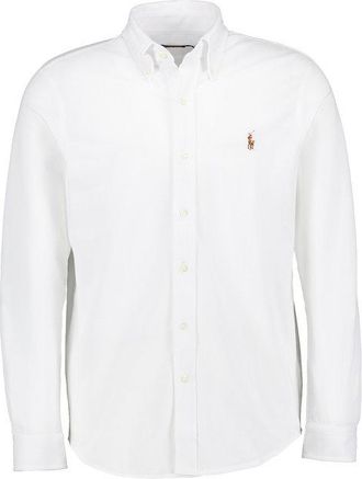 Polo Ralph Lauren Herren Hemd wei&szlig; Jersey
