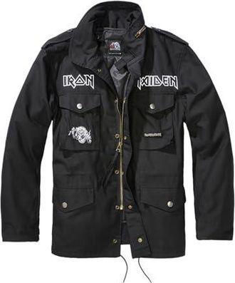Brandit Iron Maiden M-65 Eddie Veste Jacket, Noir, 4XL Mixte