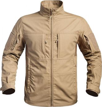 A10 Equipment Unisex Fighter-Serie Jacke, beige, X-Small