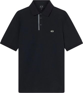 A|X Armani Exchange Homme, Tops, Noir, Taille: M Polo Piqu&eacute;