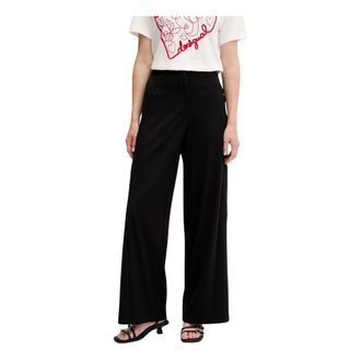 Desigual Weite Hosen - - Trousers - Damen - Schwarzk - L