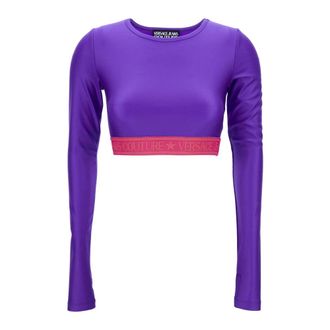 Versace Jeans Couture T-Shirts und Polos - - Tops - Damen - Lila - S