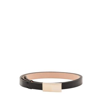 Victoria Beckham Portofino Spiegelg&uuml;rtel - - Accessories - Damen - Schwarzk - 100 CM