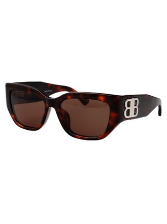 Balenciaga Womens Sunglasses Bb0361sk Havana Acetate Brown