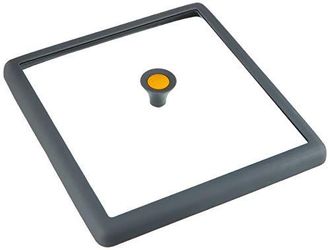 Castey TH40 Glas Deckel, durchsichtig, 33 x 30 x 30 cm