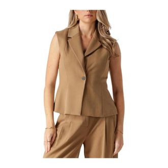 Moss Copenhagen Damen, Jacken, Braun, SGr&ouml;&szlig;e