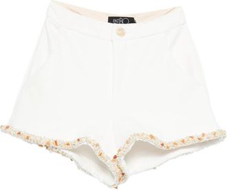 PatBo Embellished Trim Shorts