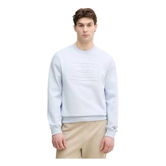 Lacoste Fleece-Sweatshirt mit Pr&auml;gung - - Sweatshirts & Hoodies - Herren - Blau - 2XL