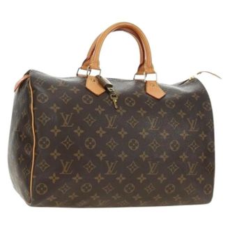 Louis Vuitton Sac &agrave; main Speedy 35 Pre-owned - Femme - Pre-owned - Brun - Taille: ONE Size
