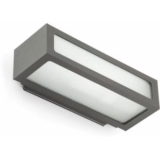 Faro Barcelona Applique natron for outdoor 100w attacco e27 color dark grey 70887