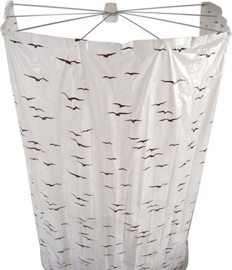 Ridder Ersatzduschvorhang Ombrella Sylt beige 210x170 cm