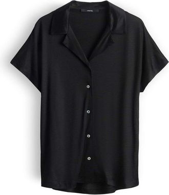someday Poloshirt Kedina ease aus ECOVERO-Jersey Perlmuttkn&ouml;pfe am Polokragen, k&uuml;hl im Griff