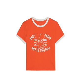 Zadig&Voltaire Woos Ringer Graphic T-shirt