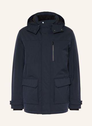 Bugatti Parka Mit Abnehmbarer Kapuze blau