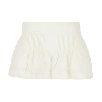 Isabel Marant Short Shorts - - Shorts - Damen - Wei&szlig; - M