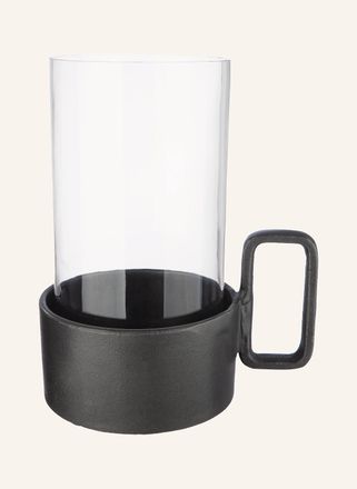 Gilde Windlicht Antigua grau