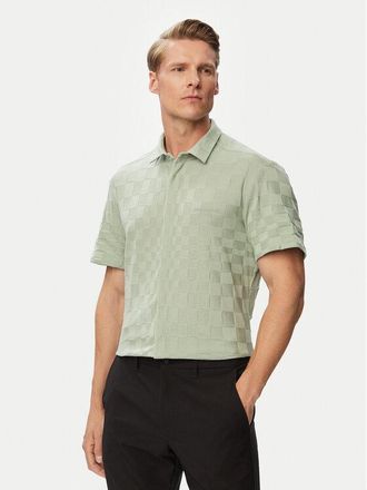 HUGO BOSS Hemd Spirit70Jacq S 50560415 Gr&uuml;n Regular Fit