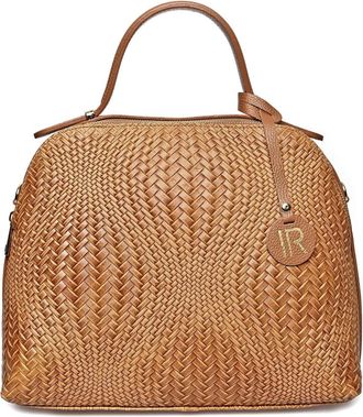 Isabella Rhea Braun Rindsledertasche