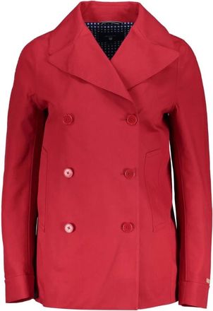 GANT Femme, Manteaux, Rouge, Taille: 38 FR Sports Jacket
