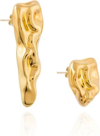 Federica Tosi Femme, Accessoires, Jaune, Taille: ONE Size Tooth Earring