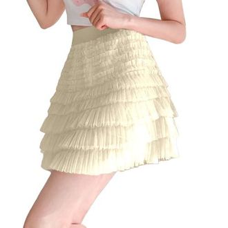 Generic Jupe Princesse Plissée Longues Bleu Parachute Violette Broderie Argent Matelassée Paysanne Sexy Motif Annee Godet sur Orientale French Jarretelle 90 B