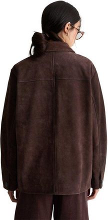 Marc O'Polo Denim Lederjacke aus hochwertigem Rinderspaltleder