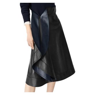 Bottega Veneta Damen, R&ouml;cke, Schwarzk, SGr&ouml;&szlig;e