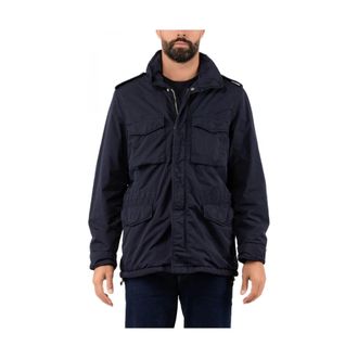 Aspesi Homme, Vestes, Bleu, Taille: S Blouson &Eacute;l&eacute;gant