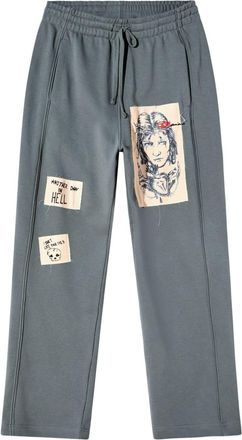 Diesel x Damiano David P-Martyans pantalon de jogging - Gris
