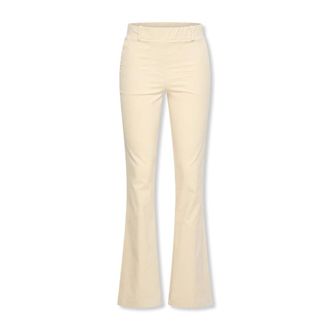 Hart by Helena Hart Flair Samt Hose 7559 - - Trousers - Damen - Beige - 2XL
