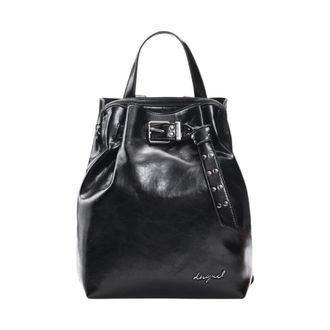 Desigual Mini Buckle Rucksack - - Bags - Damen - Schwarzk - ONE SIZE
