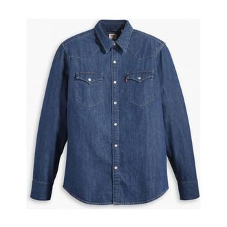 Levi's Homme, Chemises, Bleu, Taille: S Denim Chemises