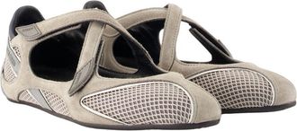 The Attico Womens Floor01 Trainers - The Attico Synthetic Grey Shoes Sneakers