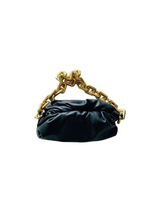 Bottega Veneta Black leather Chain Pouch bag