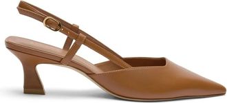 Stuart Weitzman Femme, Chaussures, Brun, Taille: 35 1/2 EU Vinnie 50 Slingback